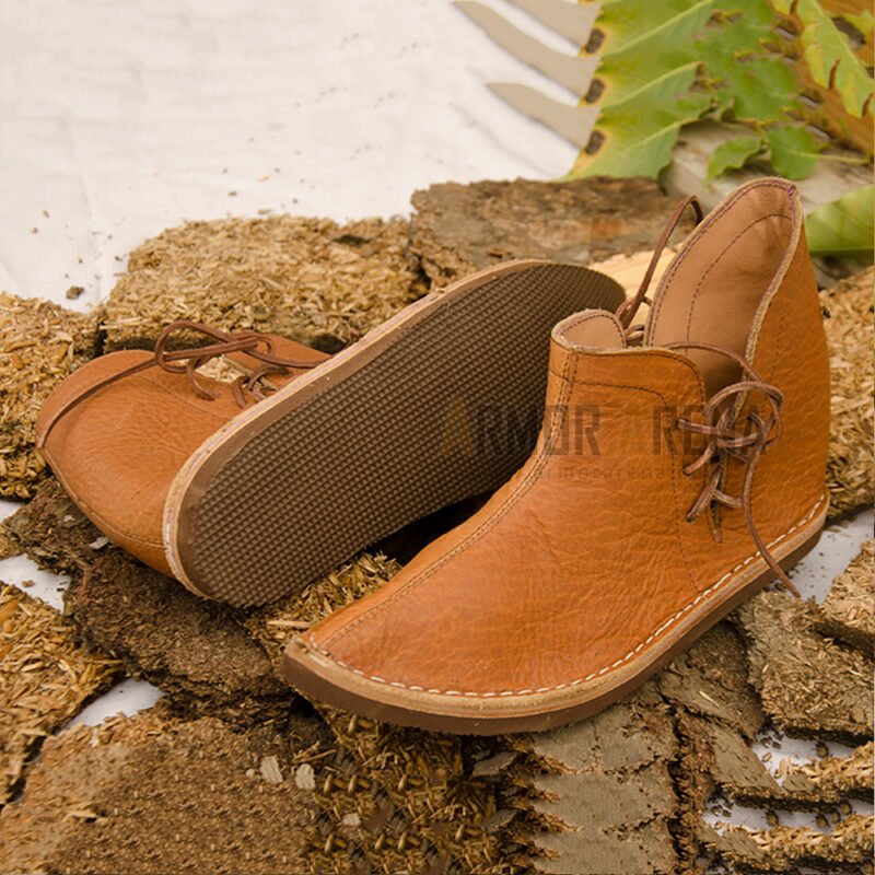 Jorvik Style Viking Boot – Authentic Leather Viking Footwear