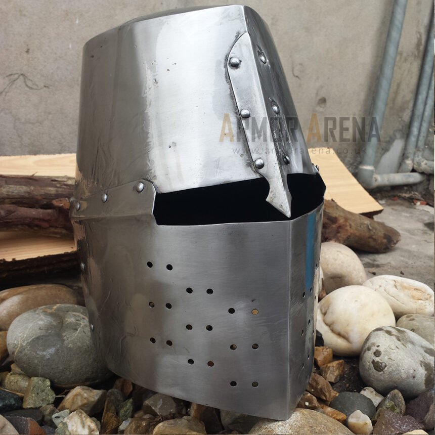 Barbute Helmet – Authentic Medieval barbuta style helmet