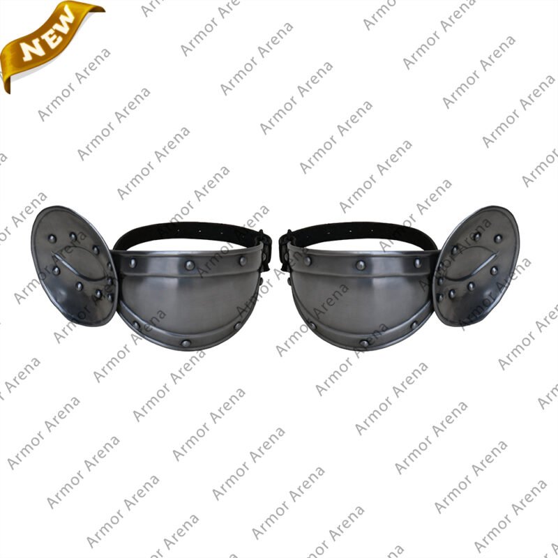 13th -14th century Knight Knee and Elbow cops
